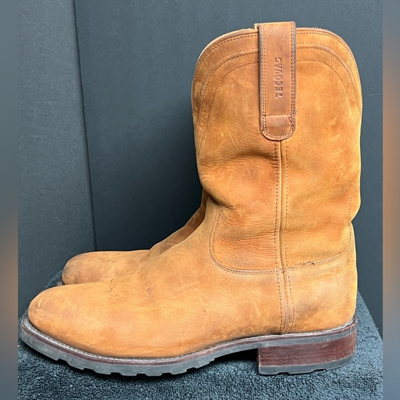 Tecovas | Shoes | Tecovas Stockton Ranch Roper Tan Brown Leather Cowboy ...